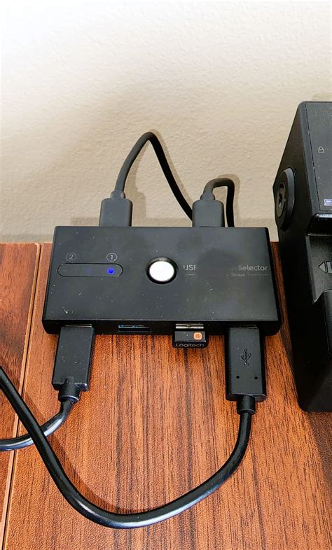 5 Mo Finance USB 3 0 Switch Selector ZIYUETEK KVM Switcher 4 Port USB Peripheral Switcher Box