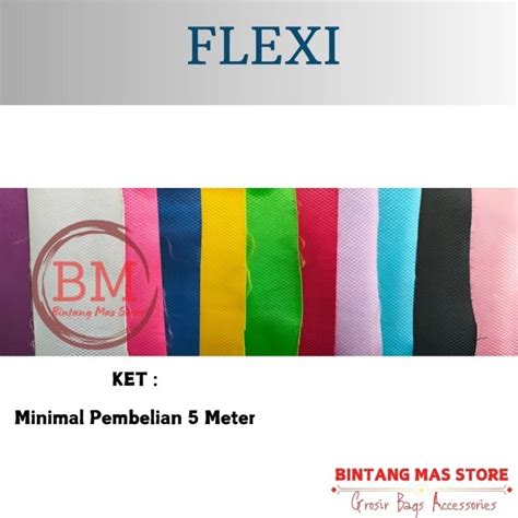 Jual Bahan Tas Flexi Kain Tas Flexi Meter Shopee Indonesia