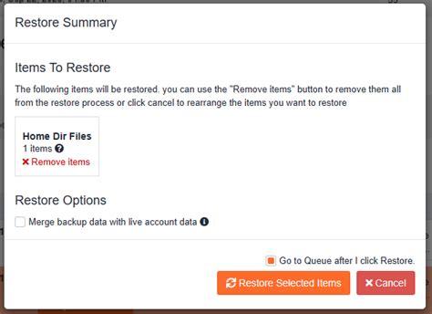 Restoring An Ssd Hosting Website From A Backup Help And Support