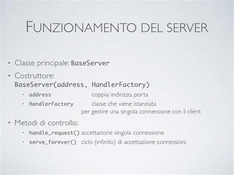 Socket E Socketserver Il Framework Per I Server Internet In Python