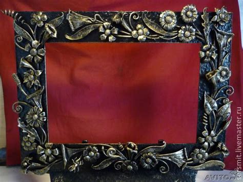 Кованая рамка" Полевые цветы" для фото в интернет-магазине Ярмарка ...