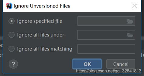 Idea中的插件svn设置忽略文件idea上怎么设置subvision Configure Ignored File Csdn博客