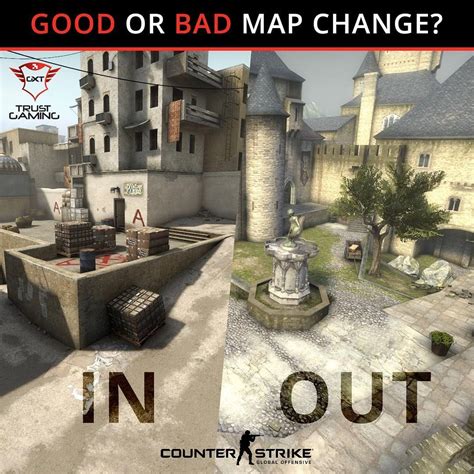 CSGO Map Pool Change Or Dust2 Cobblestone Counterstrike Cs Go Counter Trust