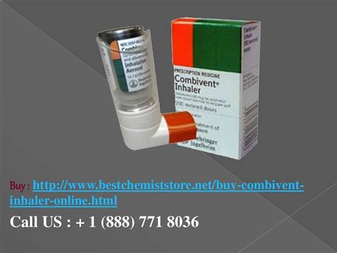 Why Choose Combivent Inhaler What Is It Used For
