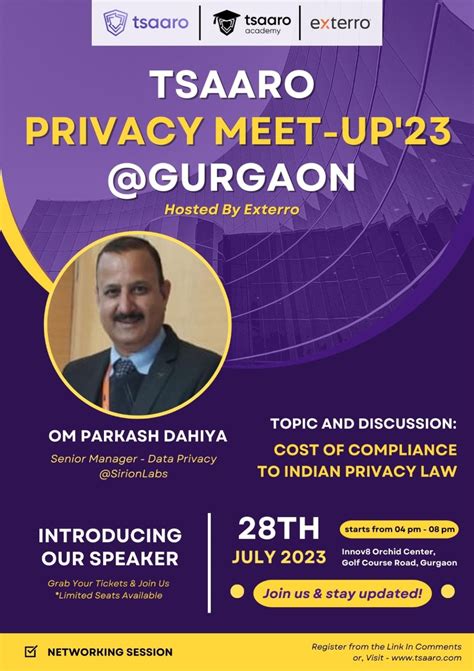 Tsaaro Consulting On Linkedin Dataprivacy Dataprotection Dpdpb