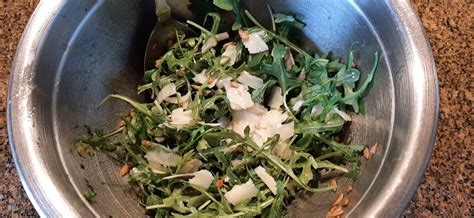 Arugula Salad With A Balsamic Lemon Dressing Chez Carr Cuisine