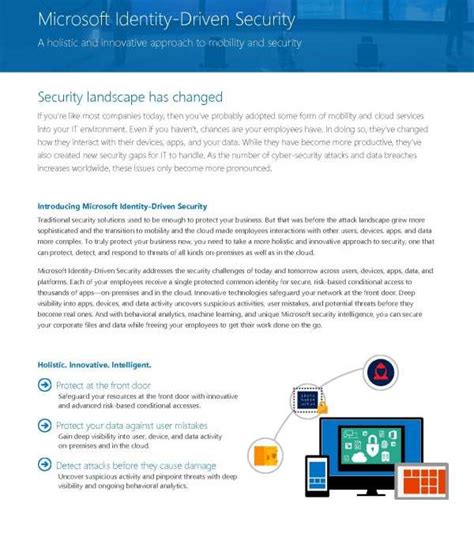 Microsoft Identity Driven Security Destek Business It Specialists Gta