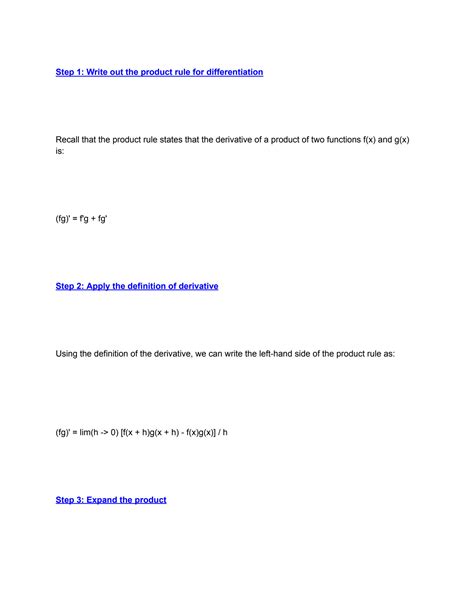 Solution Give A Complete Derivation Of The Topic The Leibniz Rule For