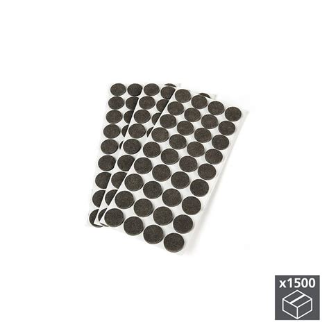 Protectores De Fieltro Adhesivo Circulares Para Muebles Ferreterías