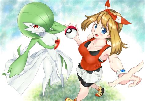Gardevoir And May Pokemon And More Drawn By Hatsu Tsts Danbooru