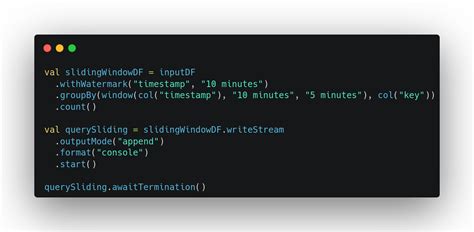 Watermarks In Apache Spark Structured Streaming