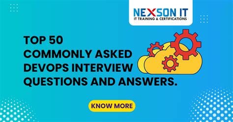 Top 50 Commonly Asked Devops Interview Questions And Answers Nexson