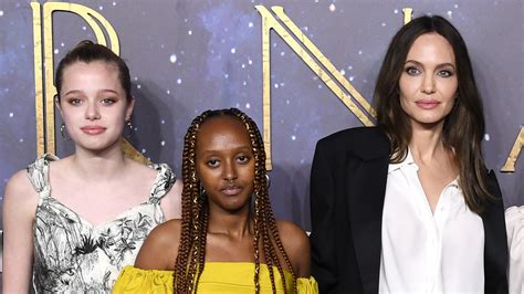 Shiloh Jolie Pitt Debuts Buzz Cut While Out With Zahara Life And Style
