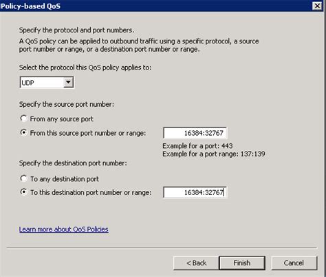 Configuration Example For QoS On Windows Based Fax Servers Cisco