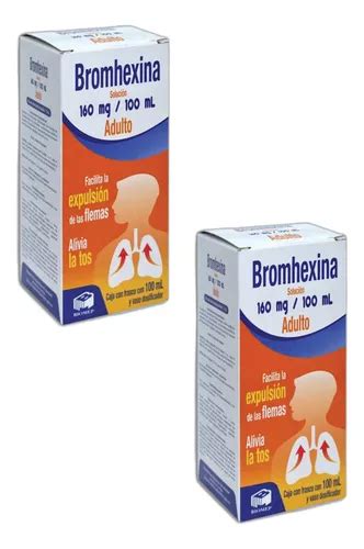 Bromhexina Biomep Sol Adulto 100 Ml 160 Mg 100 Ml P2 Mercadolibre