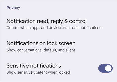 Android 16 Has A Way To Protect Your Most Sensitive Notifications Android Authority