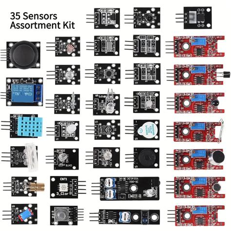 Sensors Assortment Kit Sensor Modules Starter Kit Robot Temu