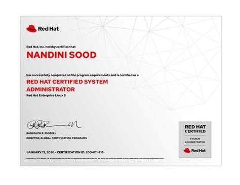 Nandini Sood On Linkedin Rhcsa Redhat Certified Linux Linuxadmin
