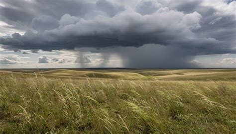 Free Storm Over Grasslands Image Grassland Storm Clouds Download