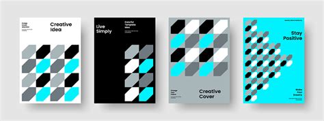 기하학적 포스터 레이아웃 추상 책 표지 템플릿입니다 최신 보고서 디자인 전단 팸플릿 비즈니스 프레젠테이션 기치 배경 팸플릿 전단
