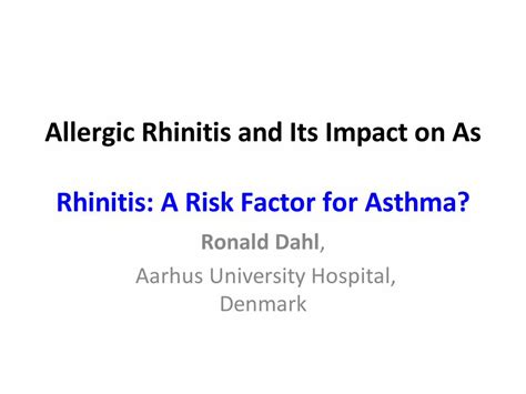 Pdf Allergic Rhinitis And Its Impact On Asthma Aria Rhinitis A File•physician Documented