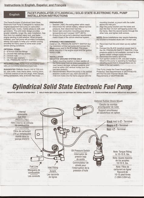 Facet Fuel Pump Exploded Diagram At Marsha Mitchell Blog