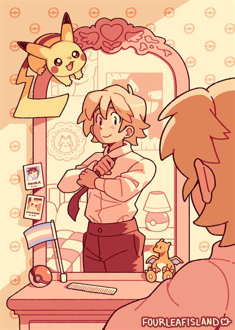 Fourleafisland Akari Pokemon Card Charizard Gengar Pikachu