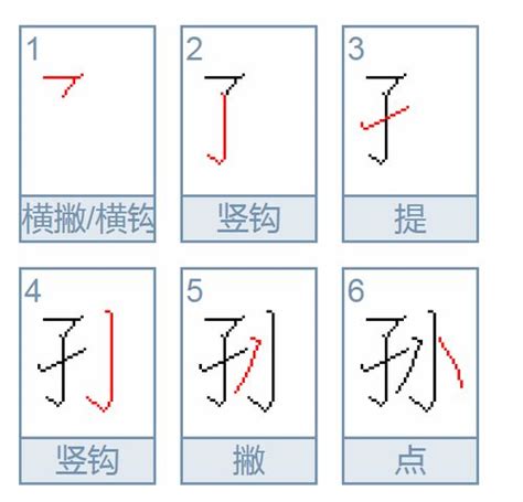 江的笔顺 随意云