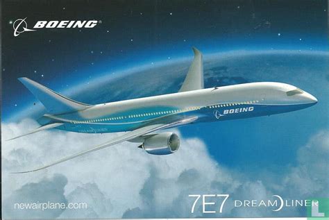 Boeing 7e7 B787 Prototyp Gemigreerd Vanuit Luchtvaart Lastdodo