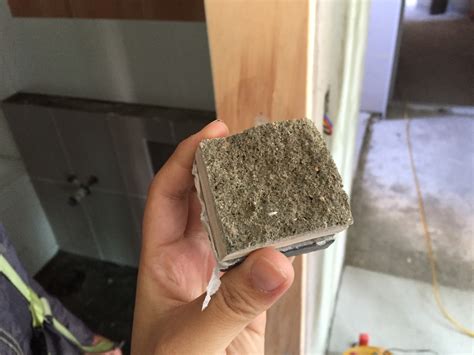 타일공사 중 접착부착강도 시험 네이버 블로그