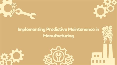 Implementing Predictive Maintenance In Manufacturing Ajaw Mrp3 ⚙