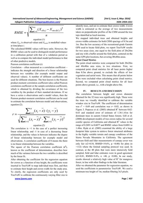 Measuring Individual Tree Height And Crown Diameter For Mangrove Trees With Airborne Lidar Data