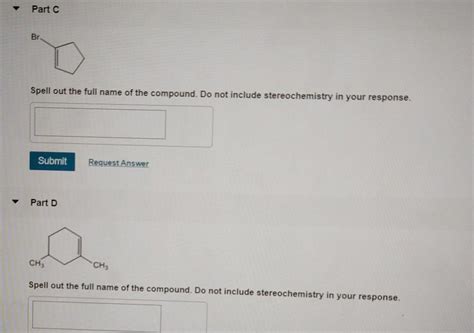 Solved Part A CH CHCH CHCH CH Spell Out The Full Name Of Chegg Com