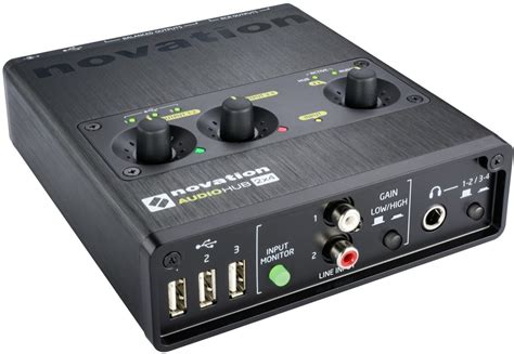 Novation AudioHub 2x4 USB Audio Interface ZZounds