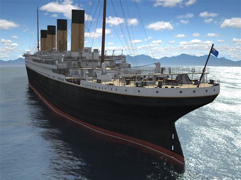 Rms Titanic Cruise Ship D Model Pond Rms Titanic Hot Sex Picture