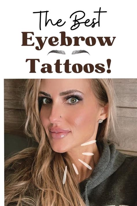 The Best Eyebrow Tattoos Eyebrow Tattoo Shapes Eyebrow Tattoos For