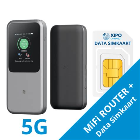 G MiFi Router Met Simkaart Kopen XIPO Connect