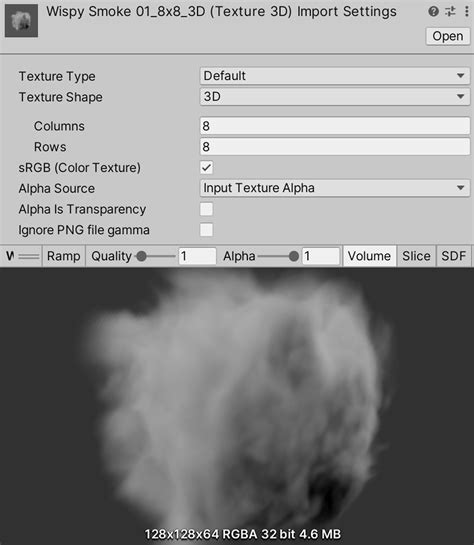 Unity Manual Texture Import Settings