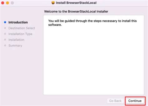 Set Up Local Testing In Browserstack App Accessibility Browserstack Docs
