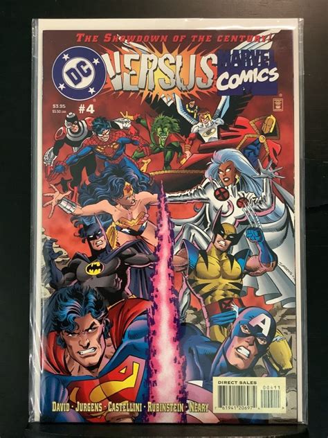 Dc Versus Marvelmarvel Versus Dc 4 1996 Comic Books Modern Age Hipcomic