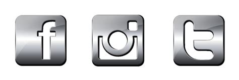 Instagram Twitter And Facebook Logo