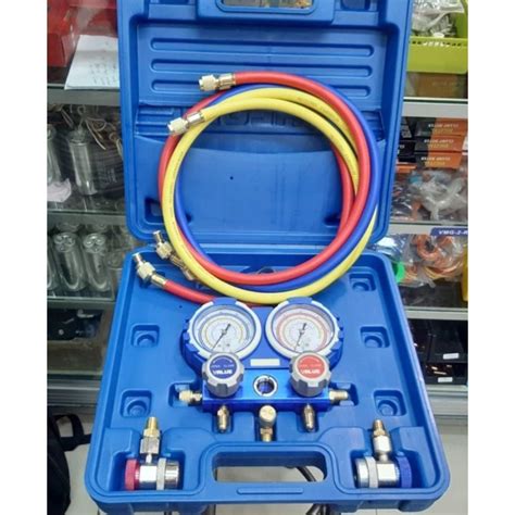 Jual Manifold Set Value R134 Analyzer Ac Value Vmg 2 R134a B And Quick