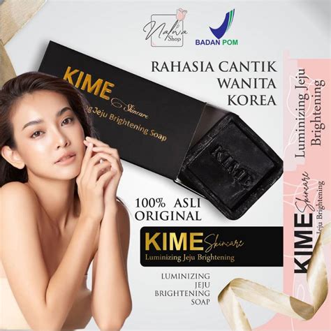Jual Sabun Muka Kime Dari Koreamencerahkan Dan Mengangkat Sel Kulit