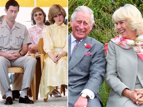 Photos King Charles With Camilla Queen Consort Versus Princess Diana