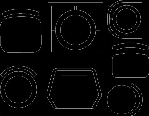 Chairs And Sofas DWG Block For AutoCAD Designs CAD