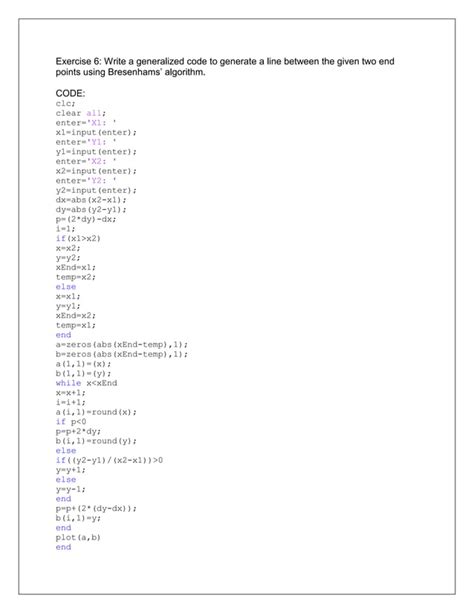 Matlab Assignment PDF