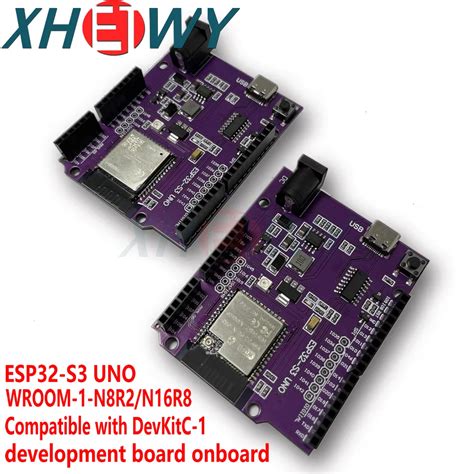 1pcs Esp32 S3 Uno Development Board Onboard Wroom 1 N8r2 N16r8 Module Compatible With Devkitc 1png