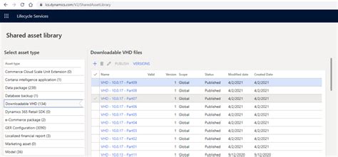 new d365 finops vhd on lcs daxvision erp consulting ltd