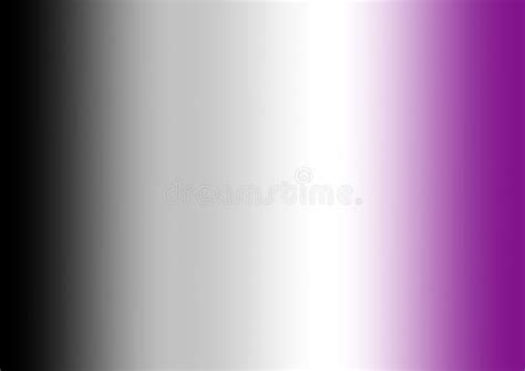 Asexual Flag Symbol Or Emblem Of Asexual People Man And Woman Stock