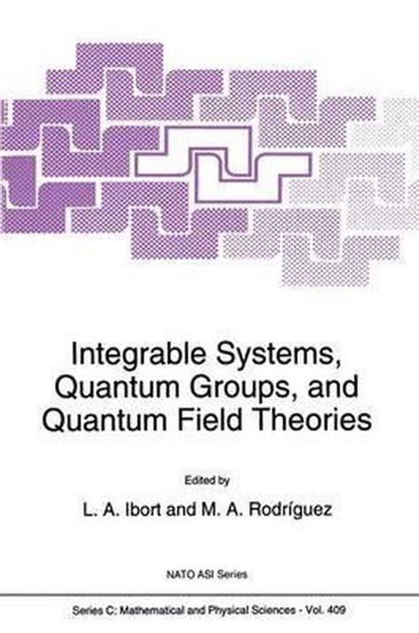 Integrable Systems Quantum Groups And Quantum Field Theories 9780792323969 L A